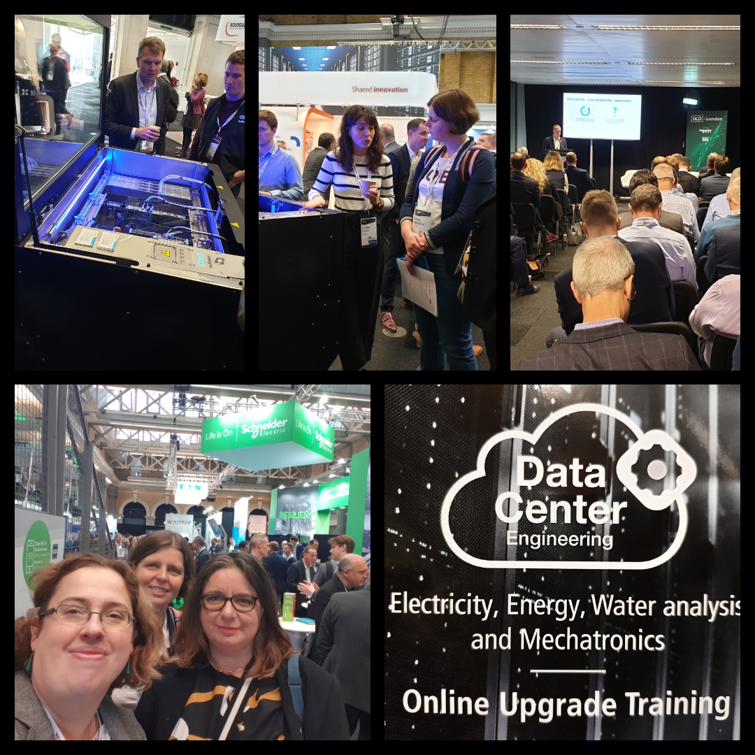 HELHa team at DCD London - DATA CENTER TRAINING - HELHa